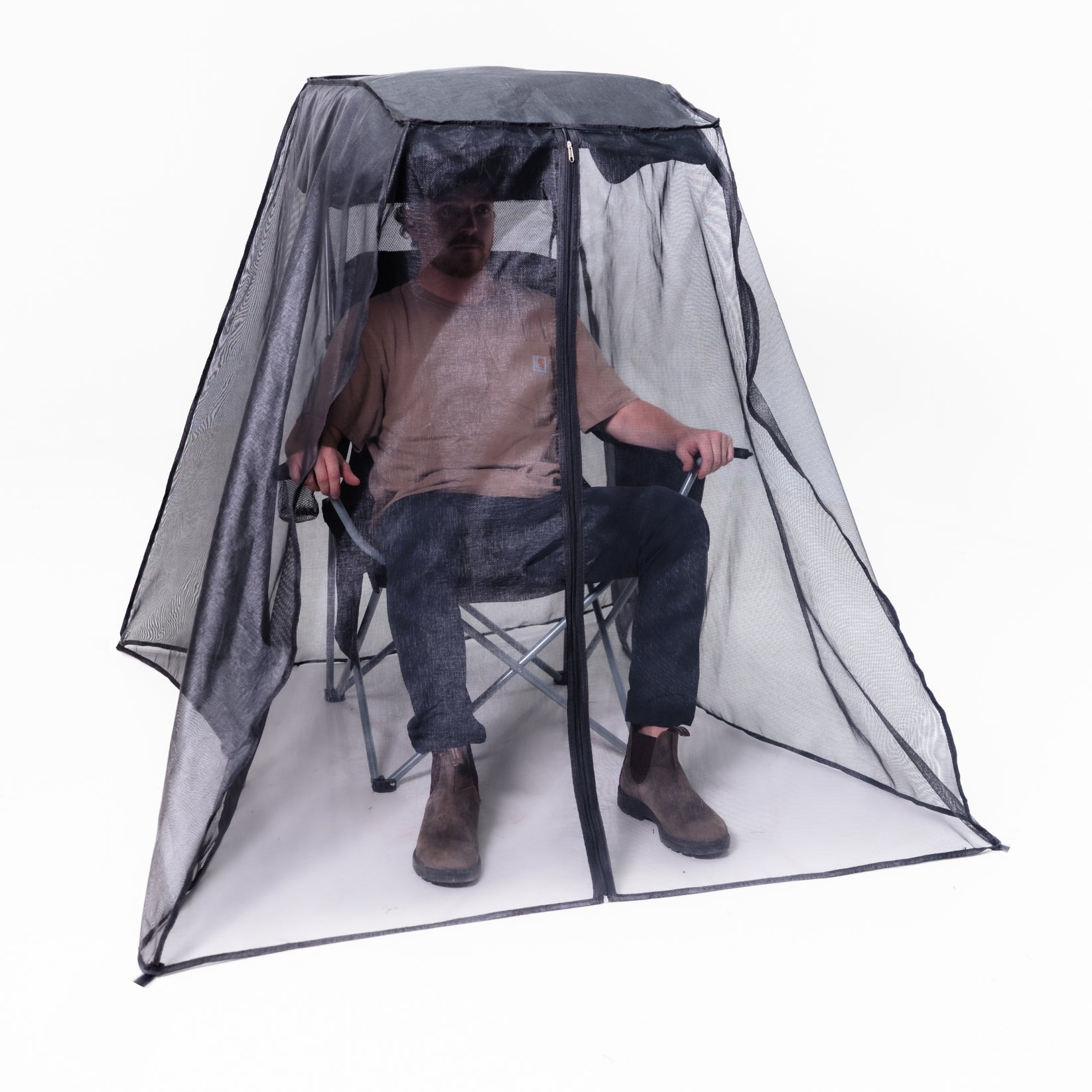 The Original Bug Beater™ - Portable Camping Chair with Mosquito Net ...