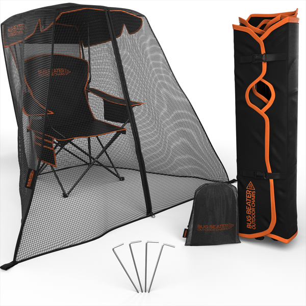 The Bug Beater™ 2.0 - The All-In-One Canopy Chair, Bug Net, & Cooler ...