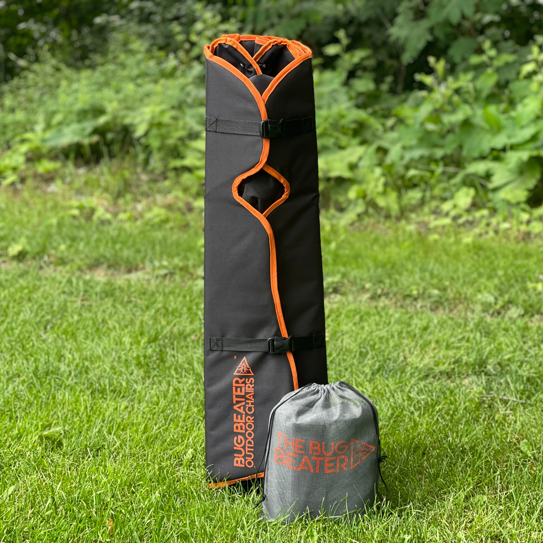 Bug Beater Chairs: All-In-One Outdoor Folding Chair, Bug Net, & Cooler